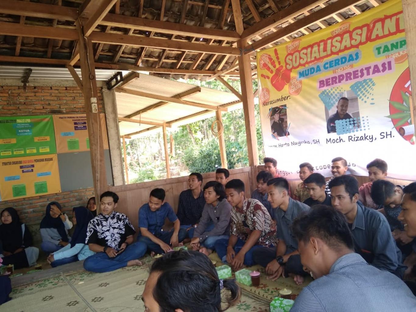 Sosialisasi Anti Napza Senggol Pemuda - Website Kalurahan KARANGTENGAH