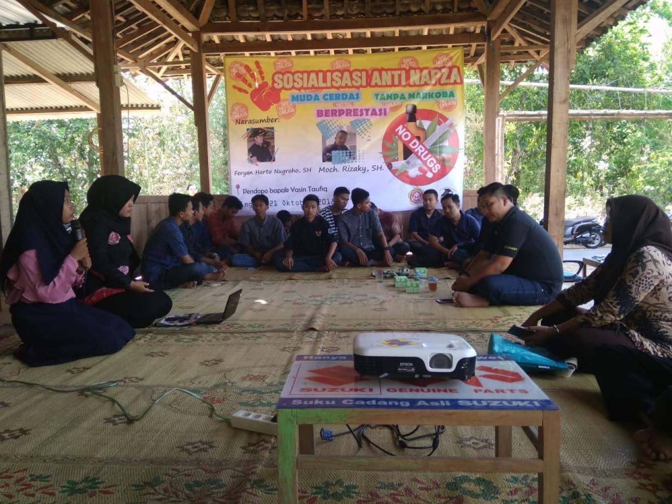 Sosialisasi Anti Napza Senggol Pemuda - Website Kalurahan KARANGTENGAH